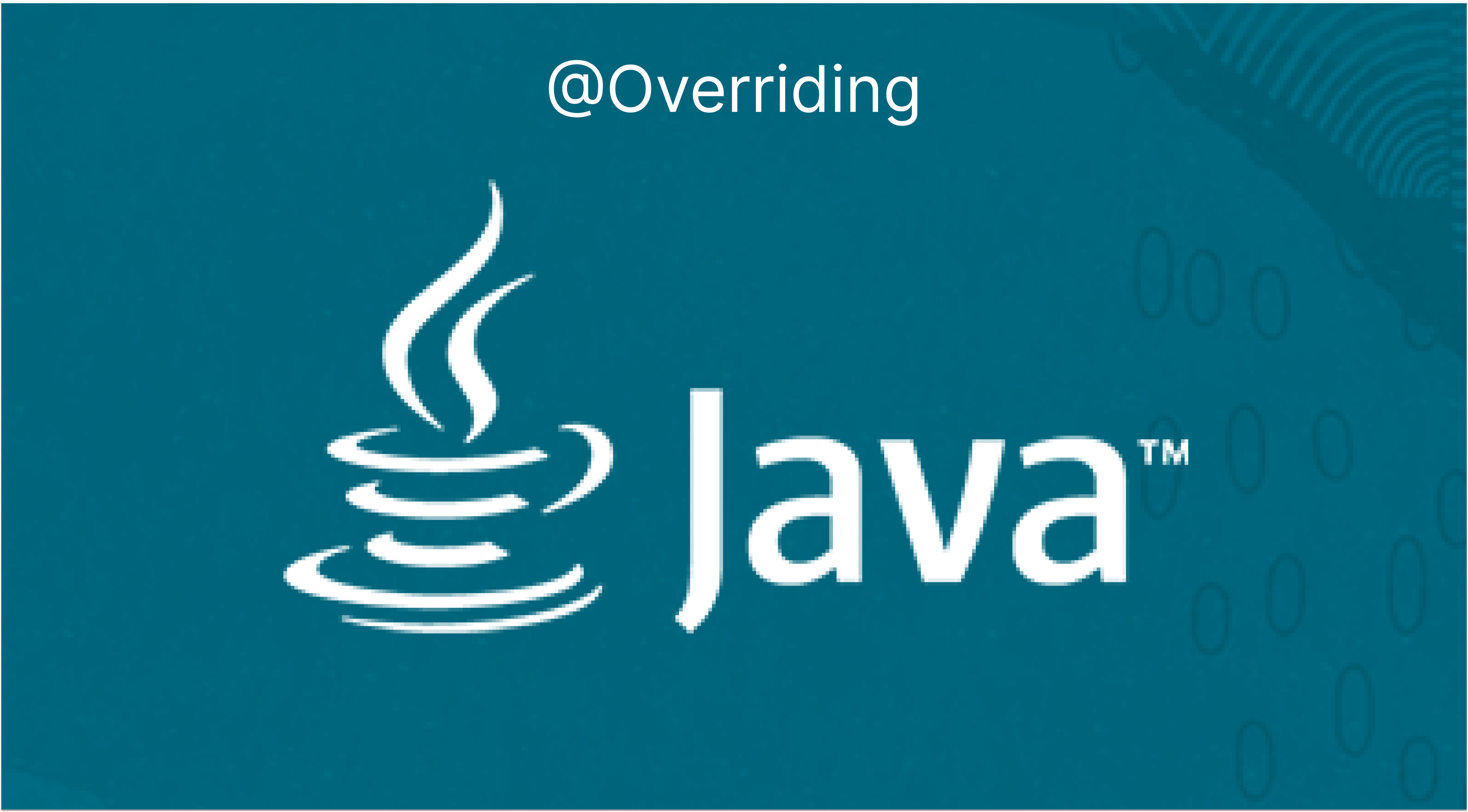 Why Is The Method Overriding Dynamic Polymorphism Jugbd